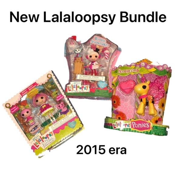Lalaloopsy | Toys | New Vintage Mini Lalaloopsy Set | Poshmark